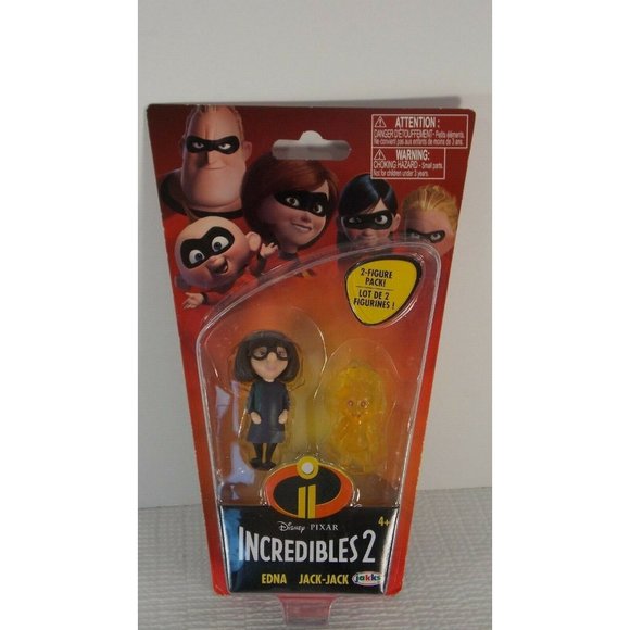 Pixar | Toys | Disney Pixar Incredibles 2 Super Poseable Edna Fire ...